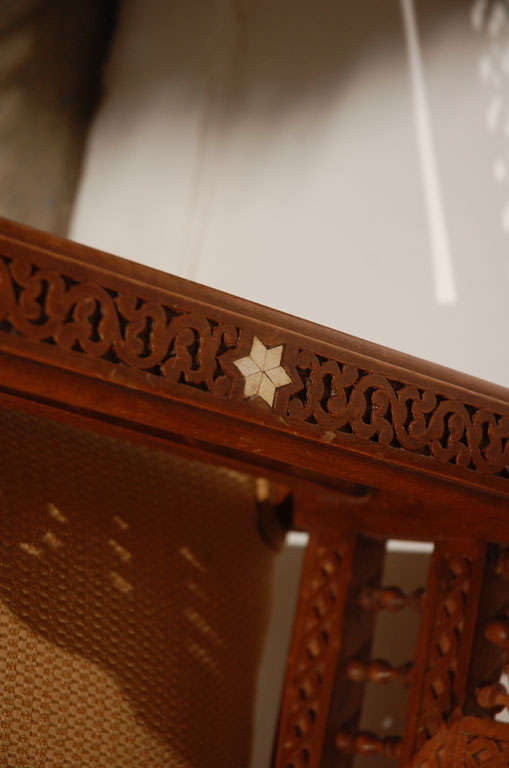 Middle Eastern Arabian Syrian Moorish Royal Throne Armchairs at 1stDibs ...