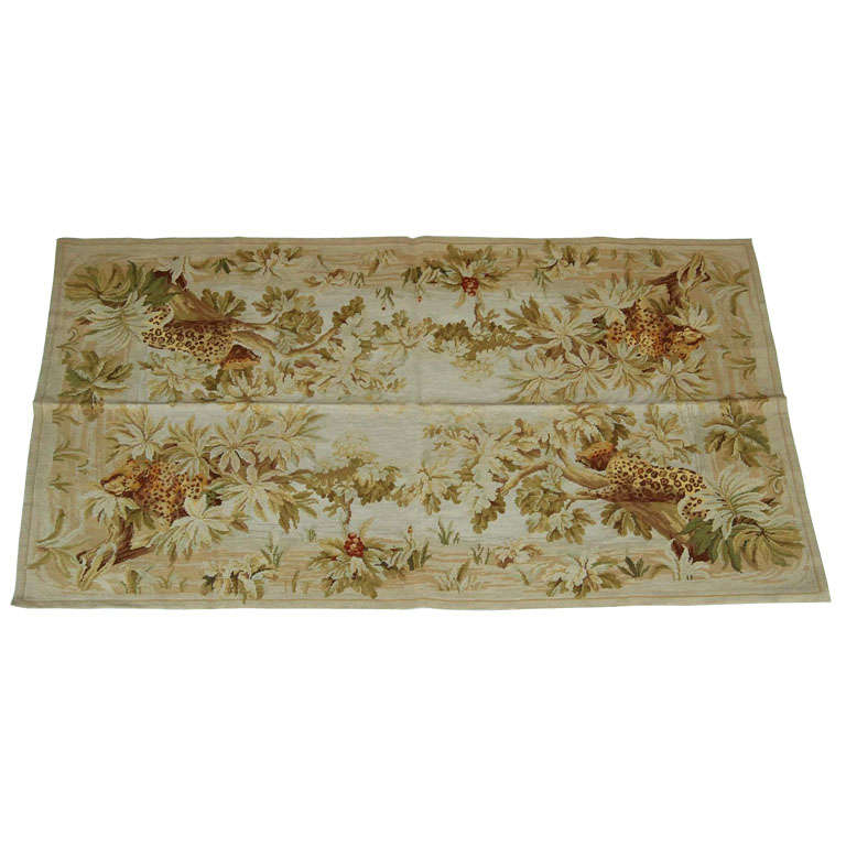 A Vintage Needlepoint Rug at 1stDibs