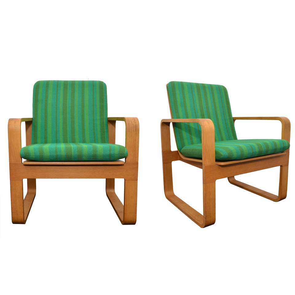 Two "Botium" Armchairs by Rud Thygesen with Johnny Sorensen For Sale at ...