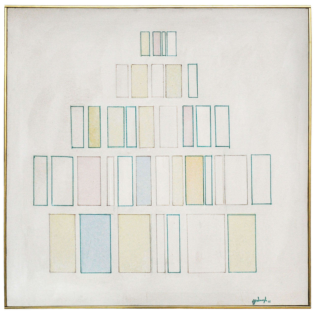 Robert Goodnough Oil Painting, 1966 at 1stDibs