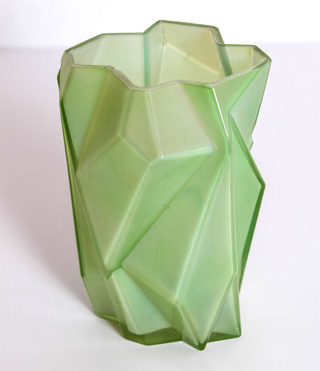 Trio Consolidated Ruba Rombic Cubist Glass Examples by Ruben Haley at ...
