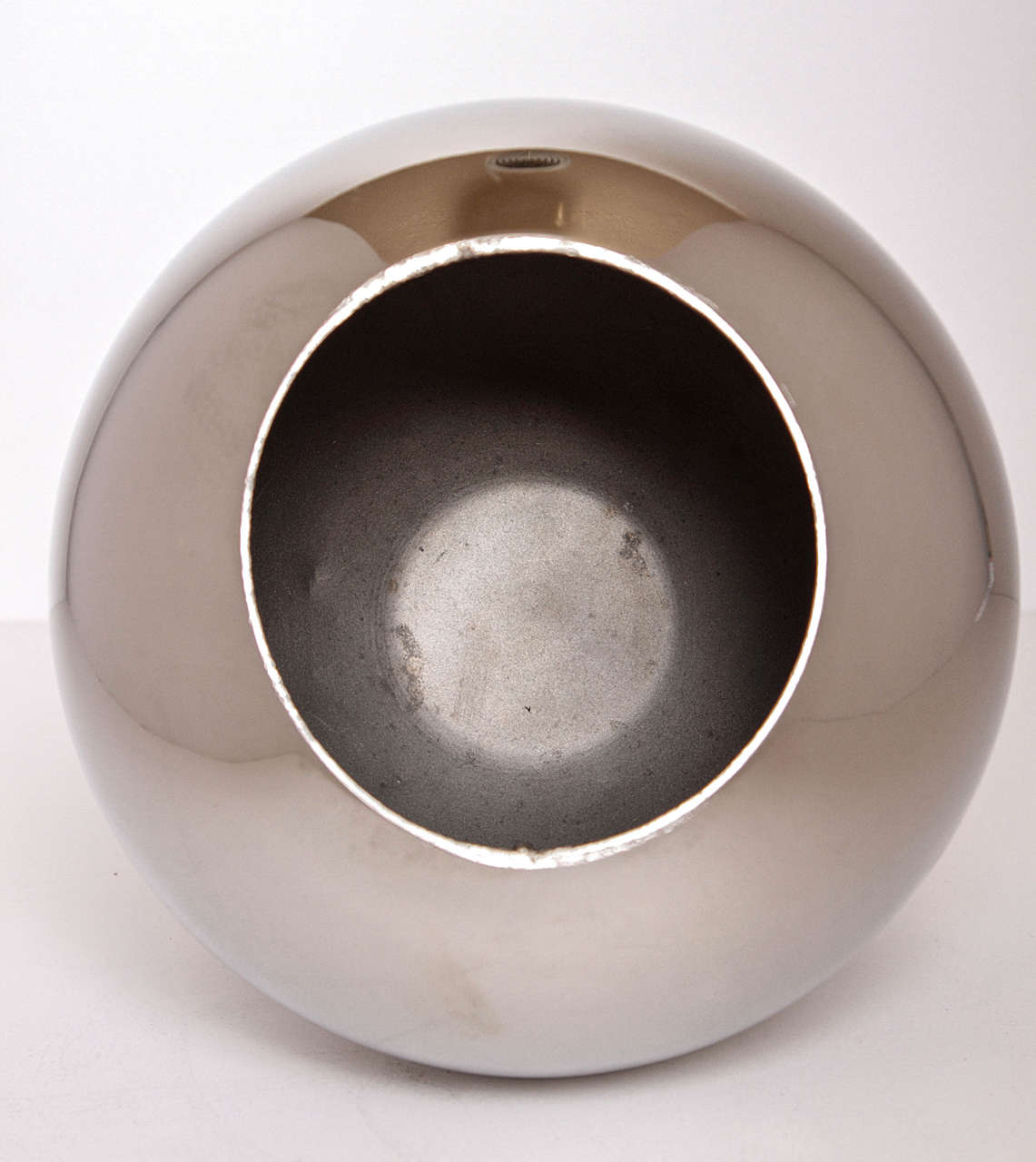 Signed Lurelle Guild for International Silver Art Deco Orb Vase For ...