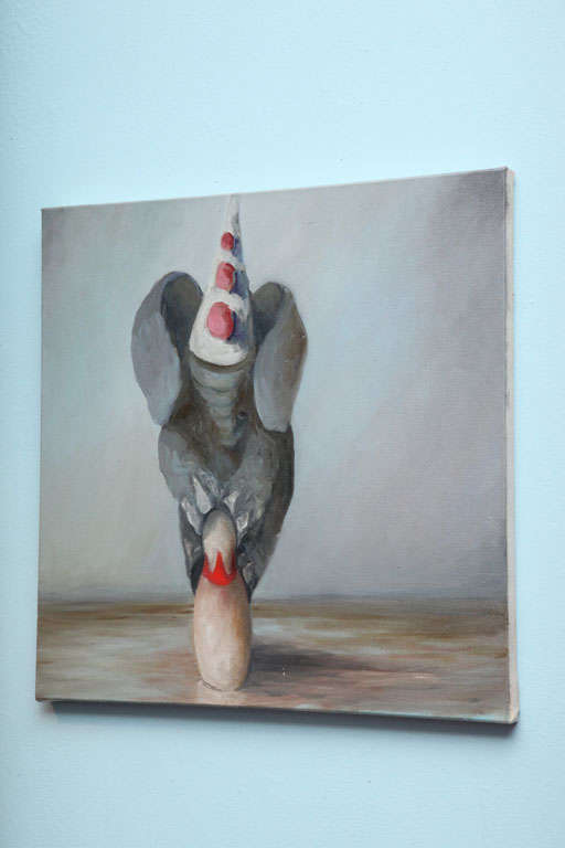 "Spare," Oil on Canvas by Joe Concra For Sale at 1stDibs