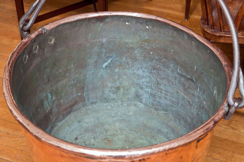 Large American Apple Butter Kettle For Sale at 1stDibs