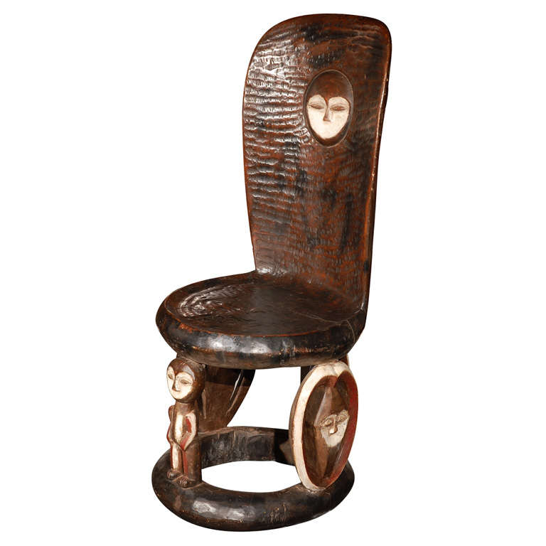 Coronation Chair from Gabon (Africa) at 1stDibs
