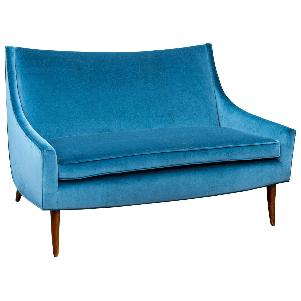 Art Deco Loveseat at 1stDibs
