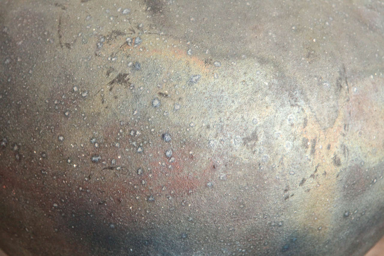 Rustic Ceramic Oversize Urn Table Lamp at 1stDibs