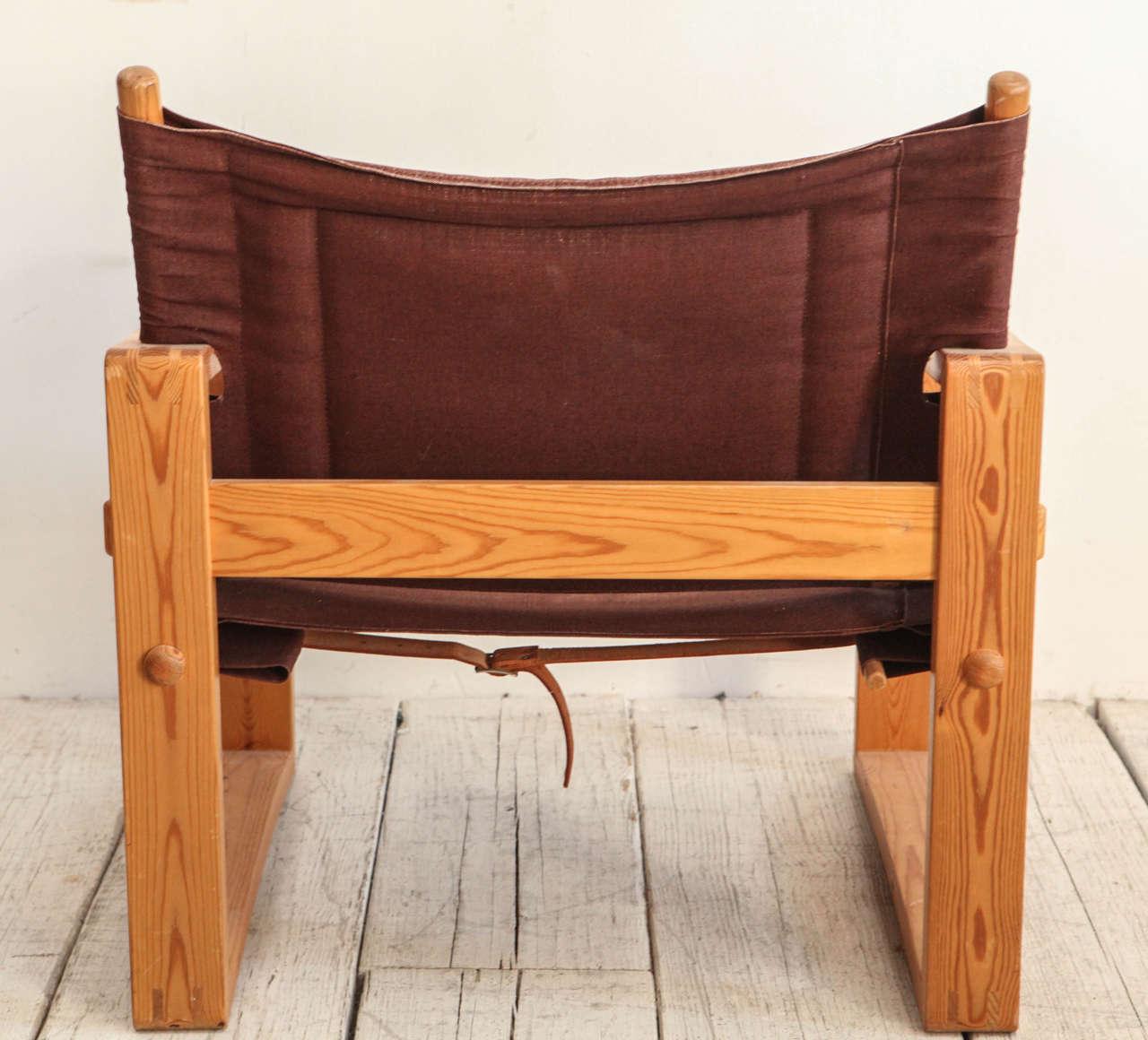 Danish Safari Chairs in Bentwood and Canvas at 1stDibs