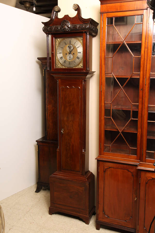 Irish, George III, Tall Longcase Clock, Circa 1760 at 1stDibs