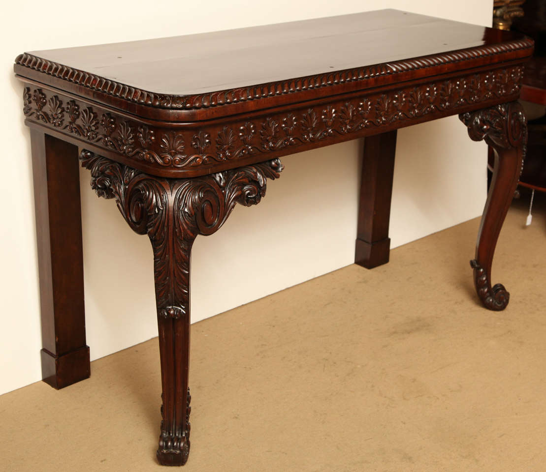 Pair of 19th Century Neo-Classical Consoles For Sale at 1stDibs