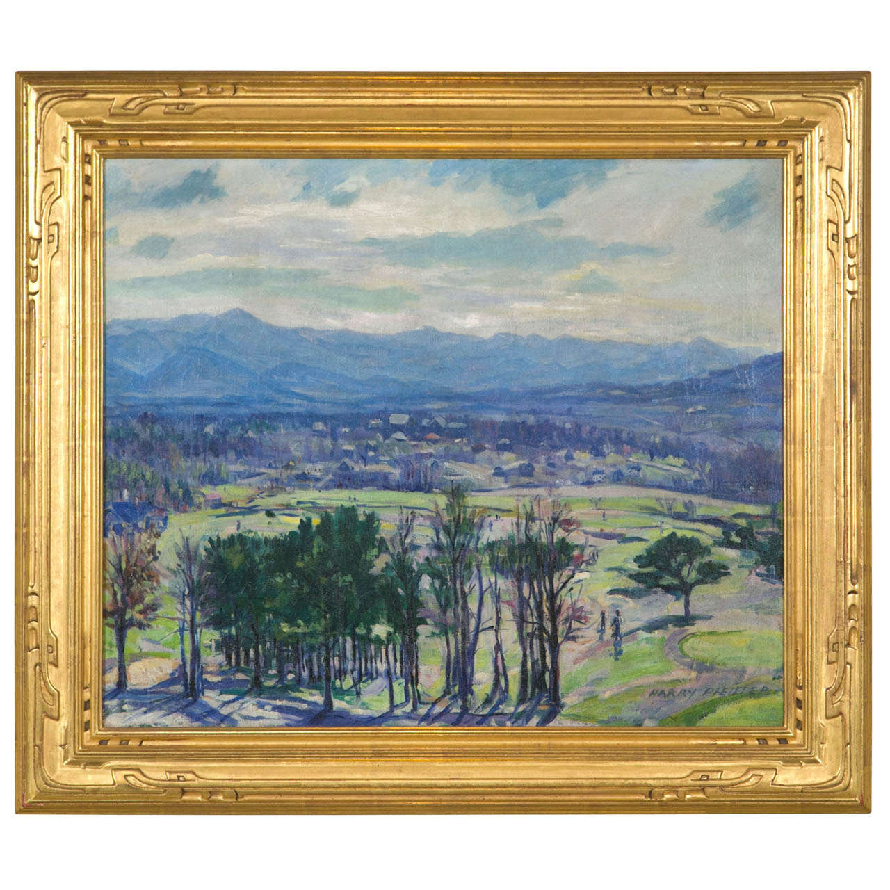 Oil on Canvas by Harry Pfeiffer, American at 1stDibs