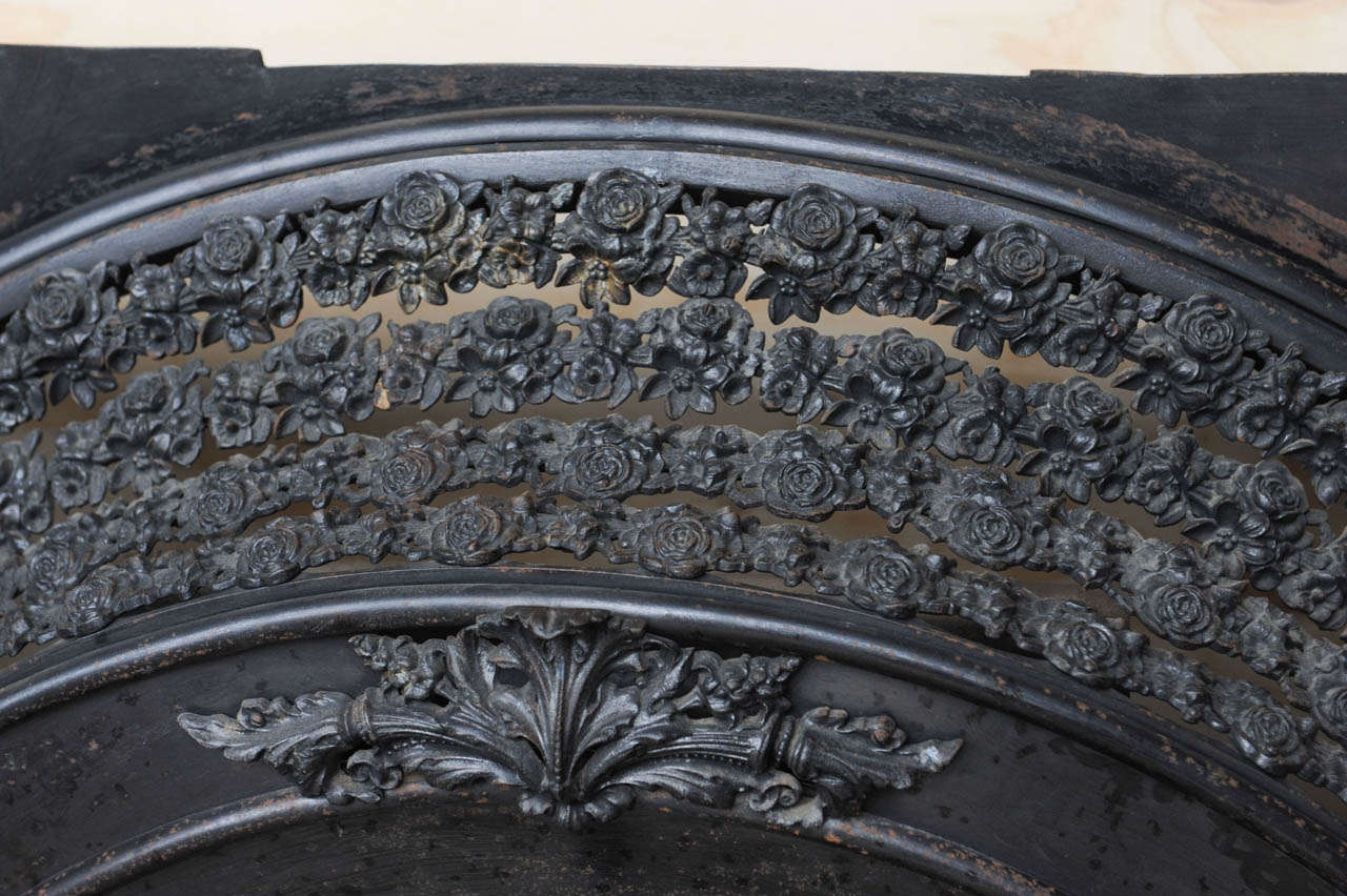 Polished Cast and Wrought Iron Victorian Fireplace, Steampunk Look at ...