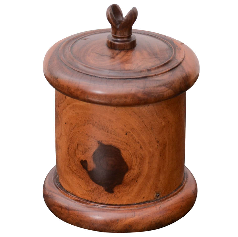 19th Century Lignum Vitae String Holder at 1stDibs