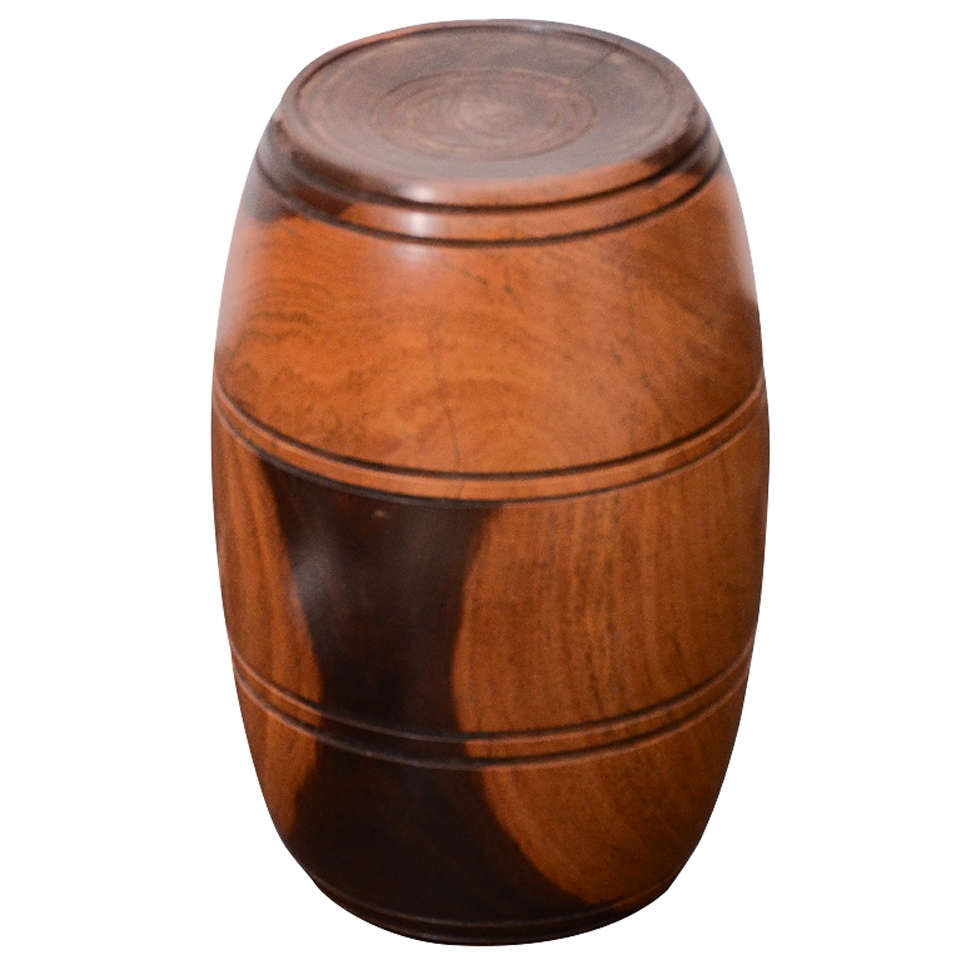 19th Century Lignum Vitae Treen Barrel at 1stDibs