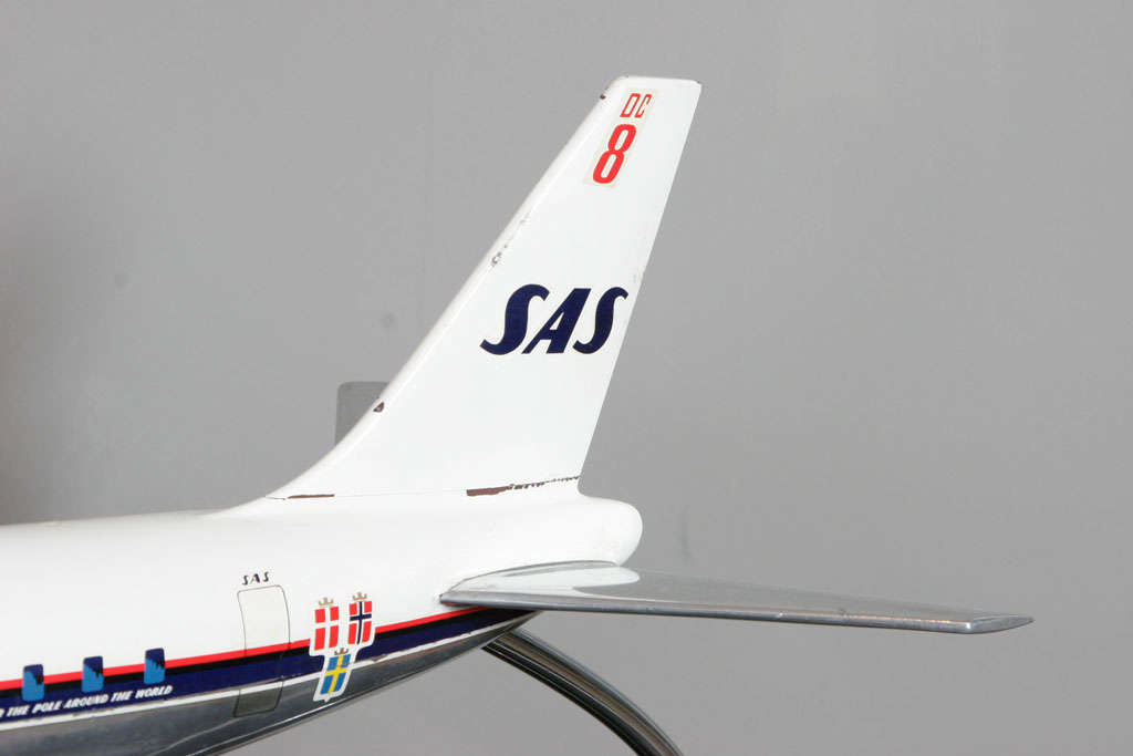 Extremely rare large-scale model of McDonnell-Douglas DC 8 Plane at 1stDibs