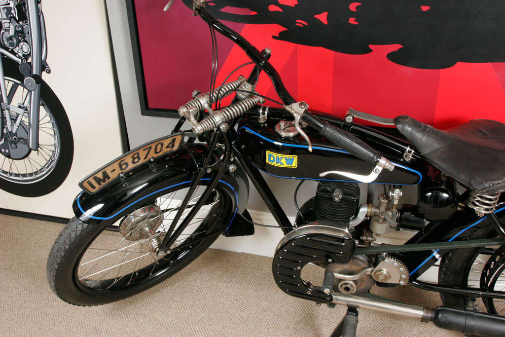 Fully Restored German DKW E206 Motorcycle For Sale at 1stDibs