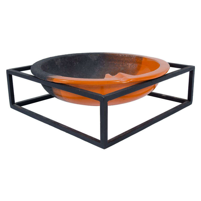 Modernist Floating Ashtray by Bitossi for Raymor at 1stDibs
