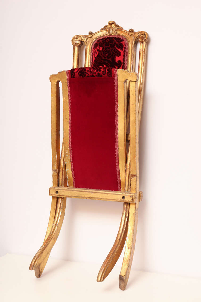 Napoleon III Folding Chair For Sale at 1stDibs | napoleon iii chairs