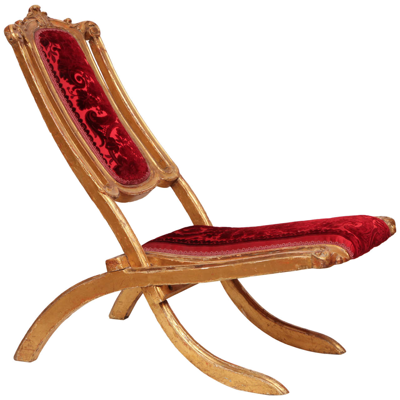 Napoleon III Folding Chair For Sale at 1stDibs | napoleon iii chairs