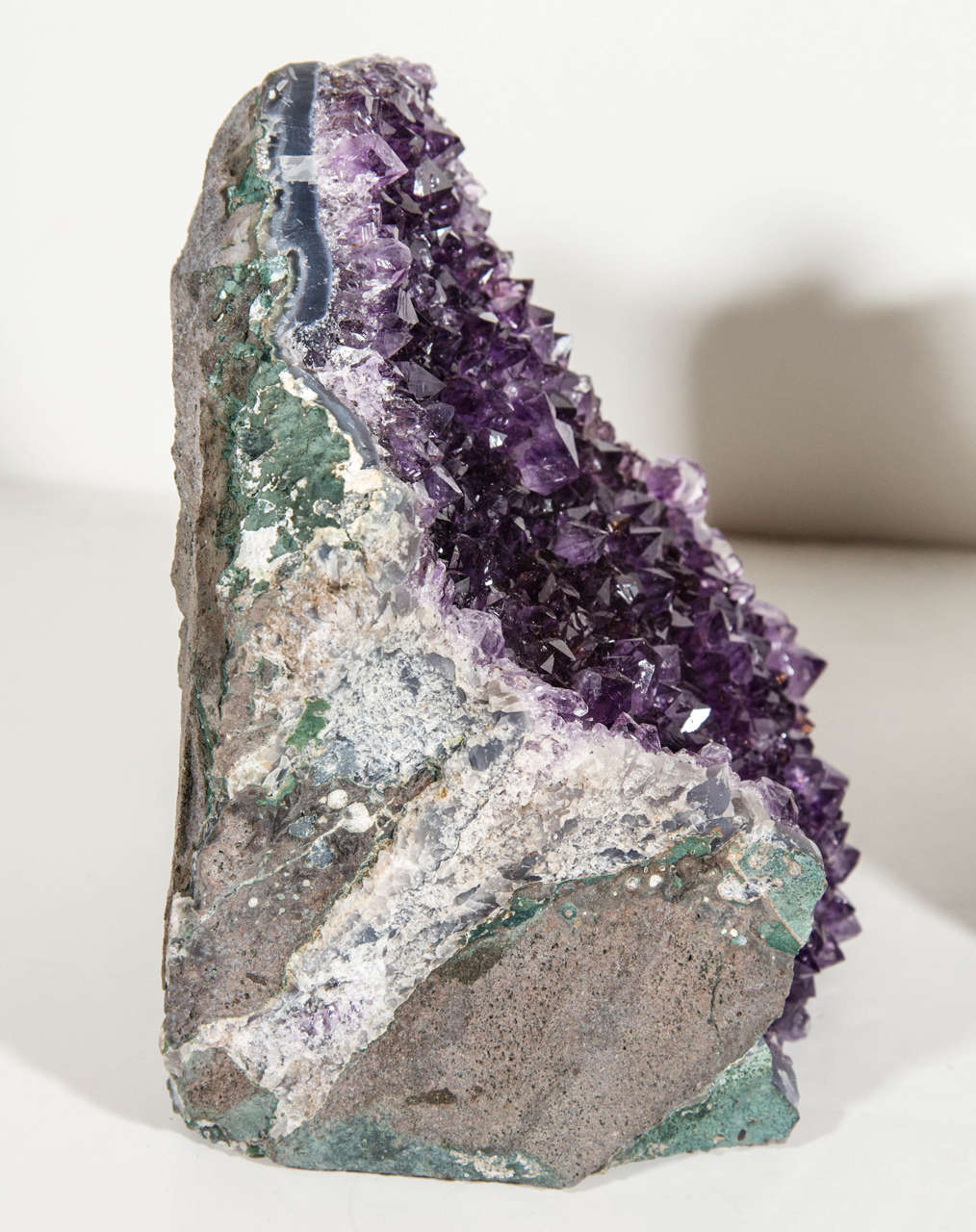 Pair of Spectacular Large-Scale Natural Amethyst Bookends at 1stDibs ...