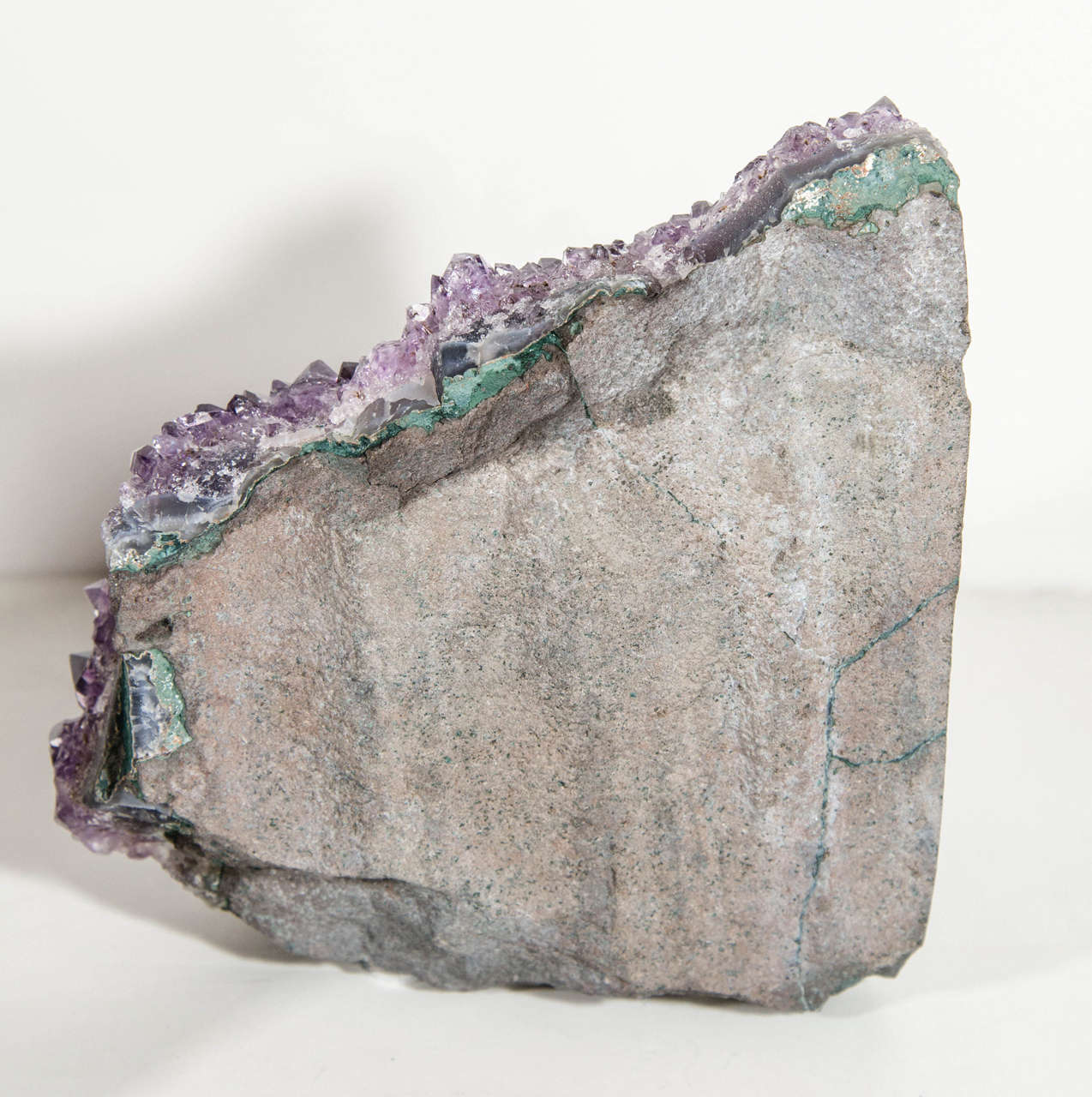 Pair of Spectacular Large-Scale Natural Amethyst Bookends at 1stDibs ...