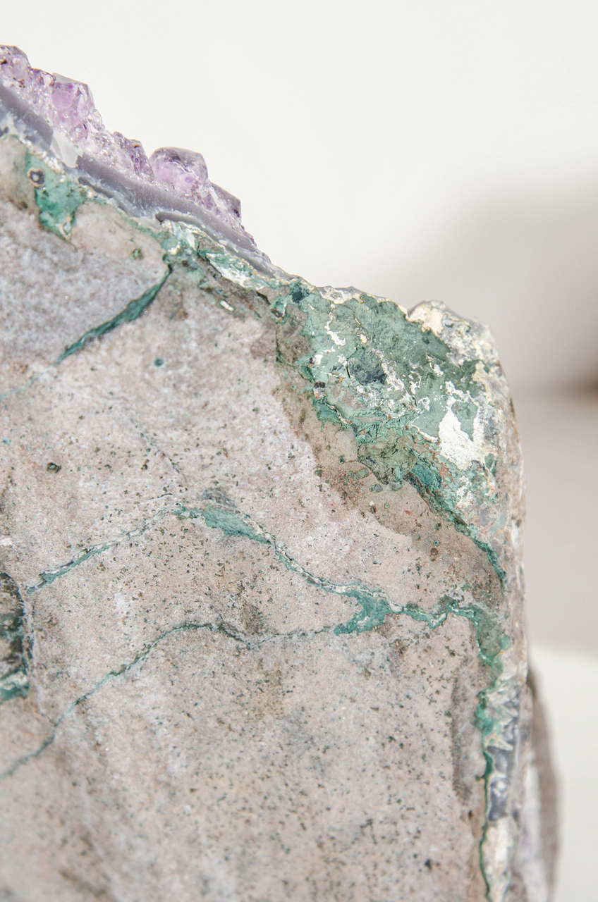 Pair of Spectacular Large-Scale Natural Amethyst Bookends at 1stDibs ...