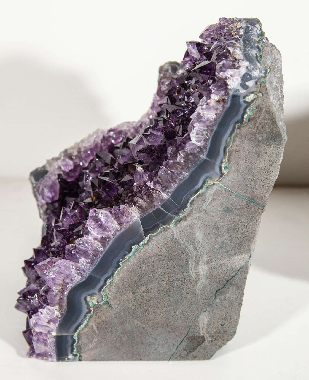 Pair of Spectacular Large-Scale Natural Amethyst Bookends at 1stDibs ...