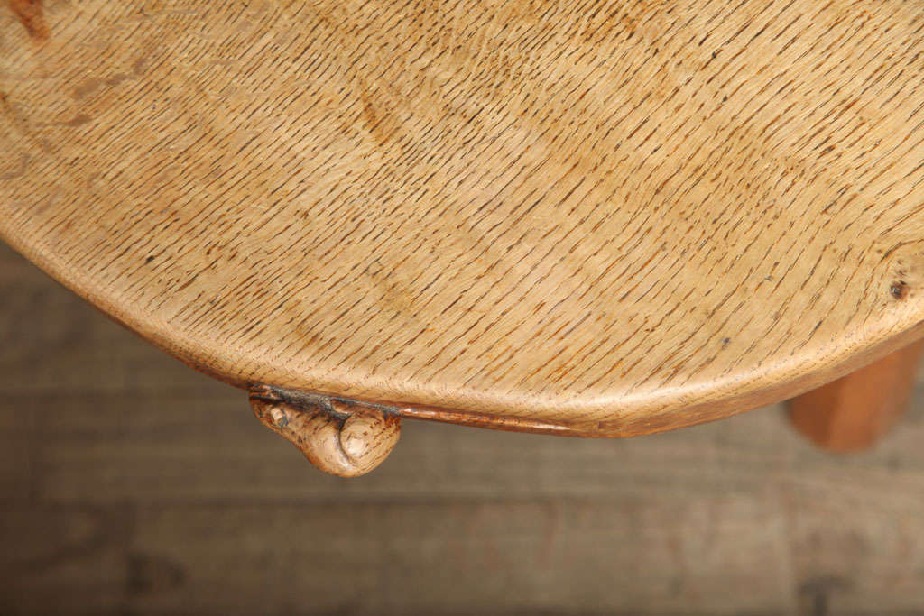 Mouseman Kidney Shaped Table at 1stDibs