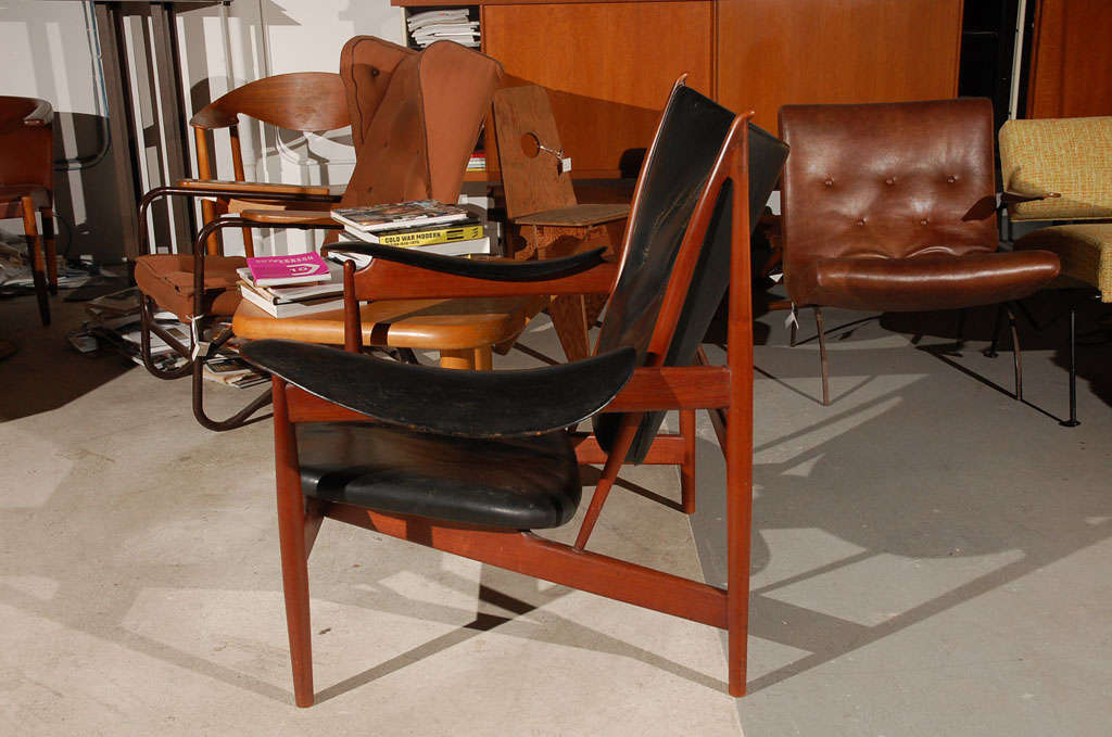 Finn Juhl by Niels Vodder Chieftain Chair at 1stDibs | niels vodder chair