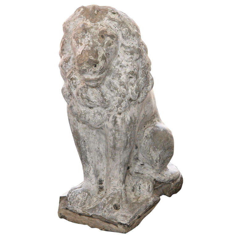 Italian Lion Statue at 1stDibs