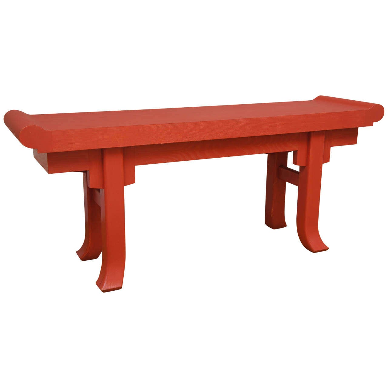 Vibrant Chinese Inspired Console at 1stDibs