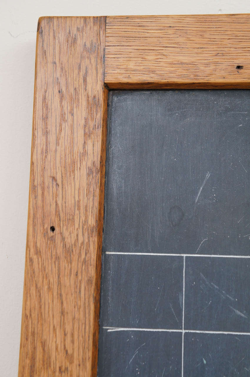 Slate Chalkboard with Simple Grid at 1stDibs