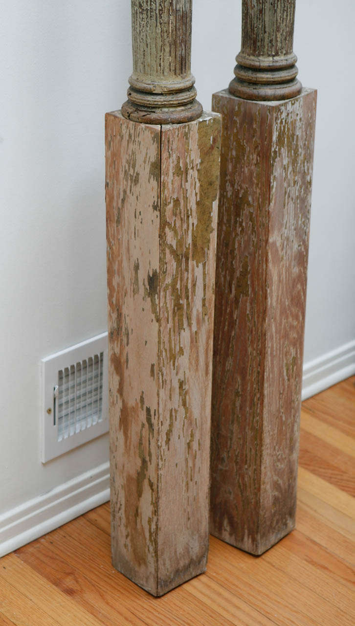 Antique Venetian Carved Posts For Sale at 1stDibs