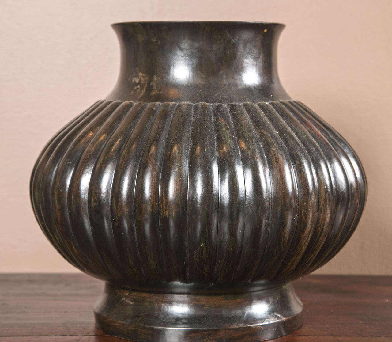 Japanese Bronze Vase at 1stDibs