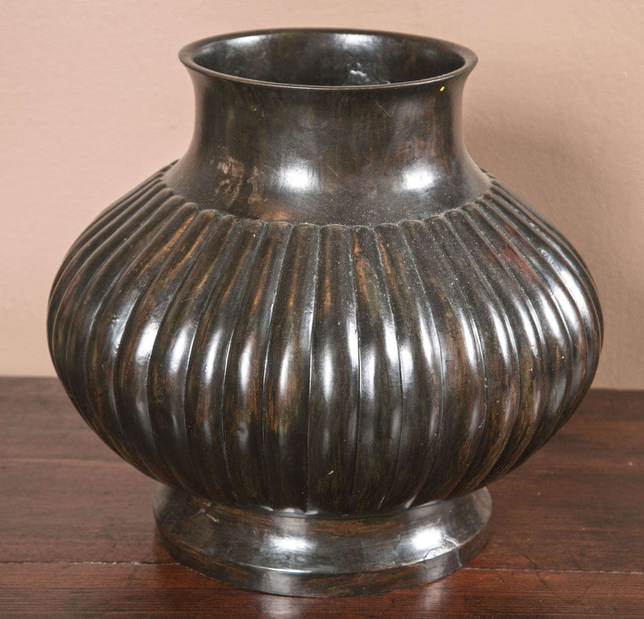 Japanese Bronze Vase at 1stDibs
