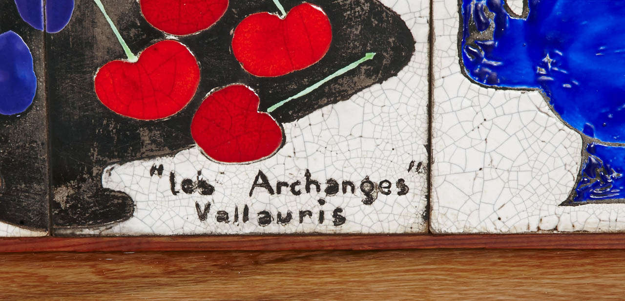 Ceramic panel - Gilbert Valentin - circa 1960 at 1stDibs