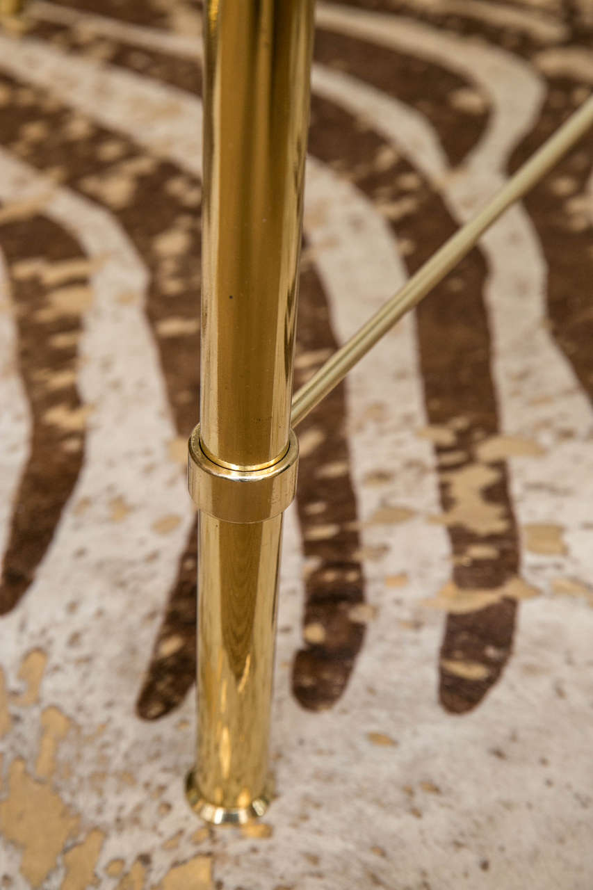 French Modernist Brass Cocktail Table For Sale at 1stDibs