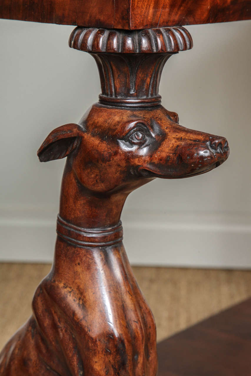 Neapolitan Neoclassical Whippet Console Table at 1stDibs | whippet ...