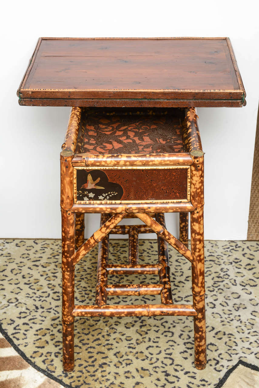 20th Century English Bamboo Game Table at 1stDibs