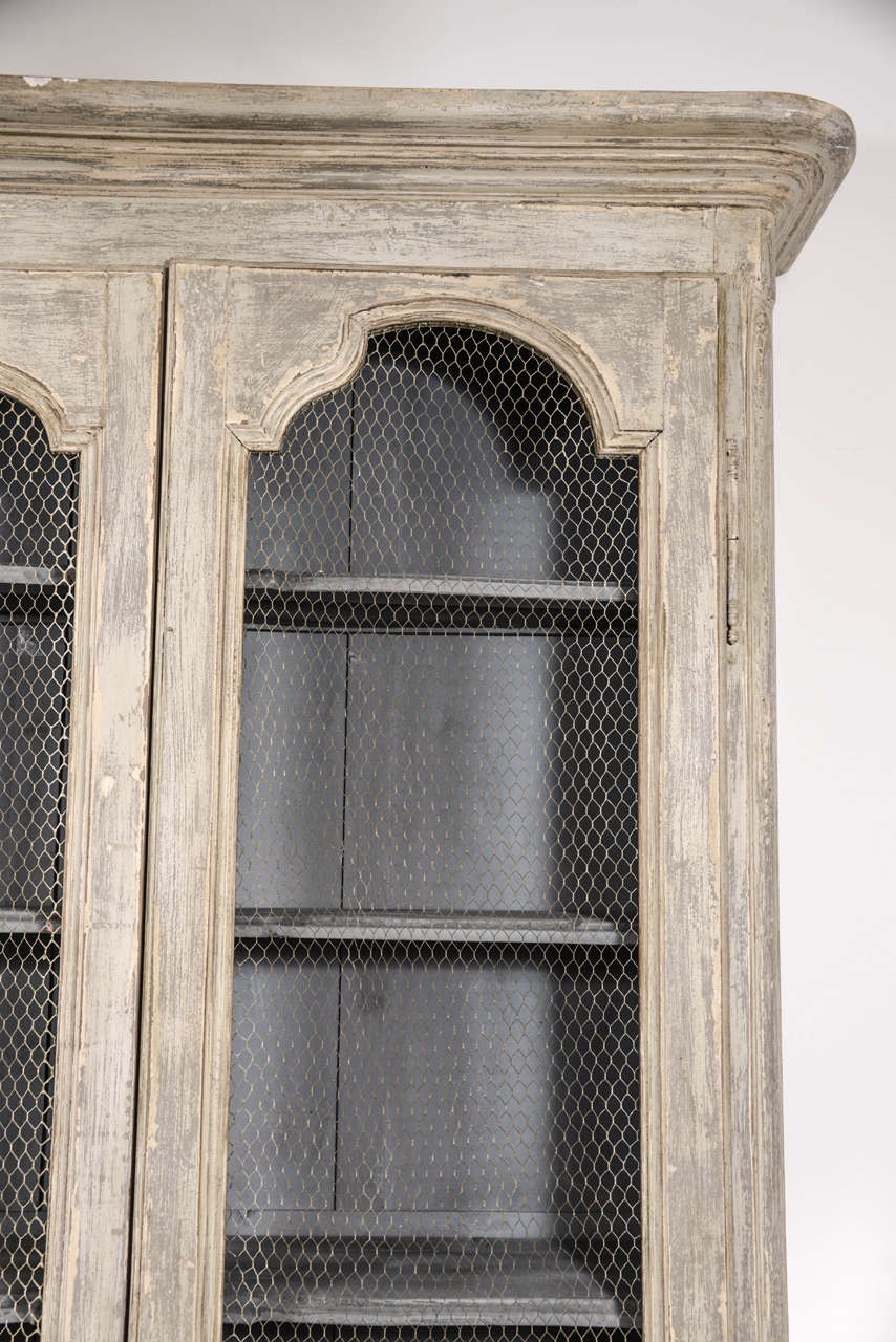 Pair of Painted 19th Century Bibliothèques at 1stDibs