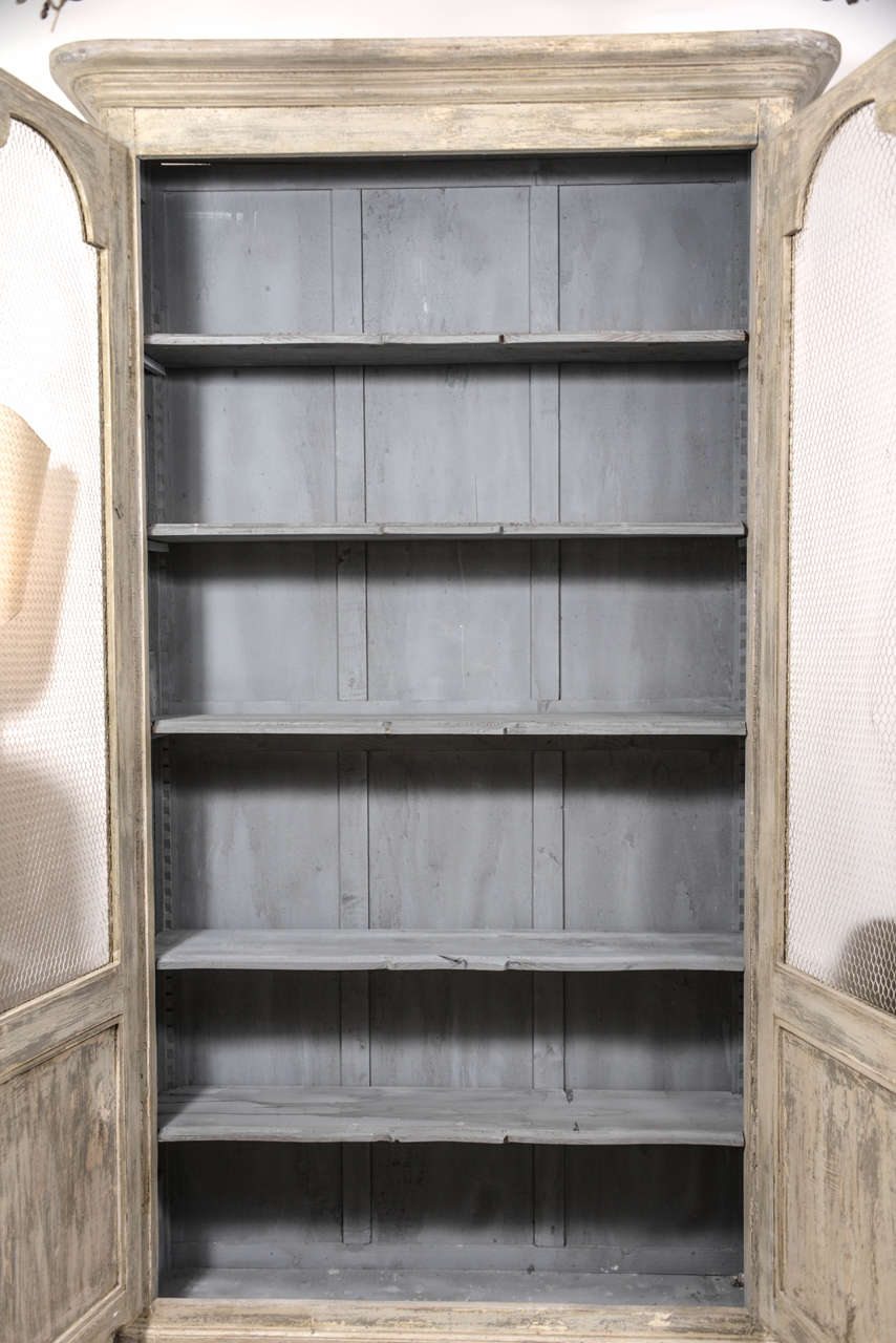 Pair of Painted 19th Century Bibliothèques at 1stDibs
