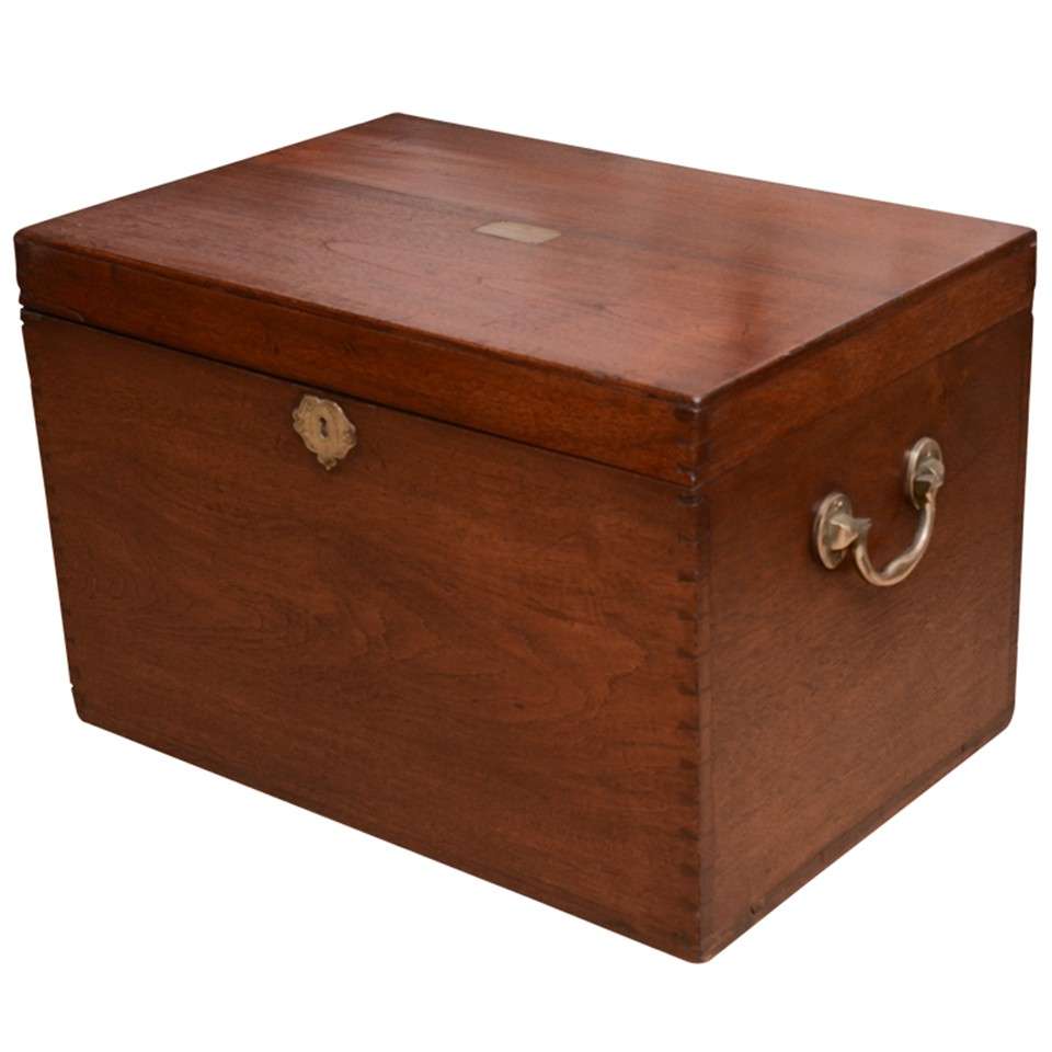19th Century Cedar Wood 31" Long Chest at 1stDibs | cedar wood trunk