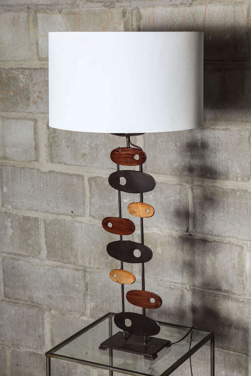 Mid Century Calder Style Table Lamps at 1stDibs