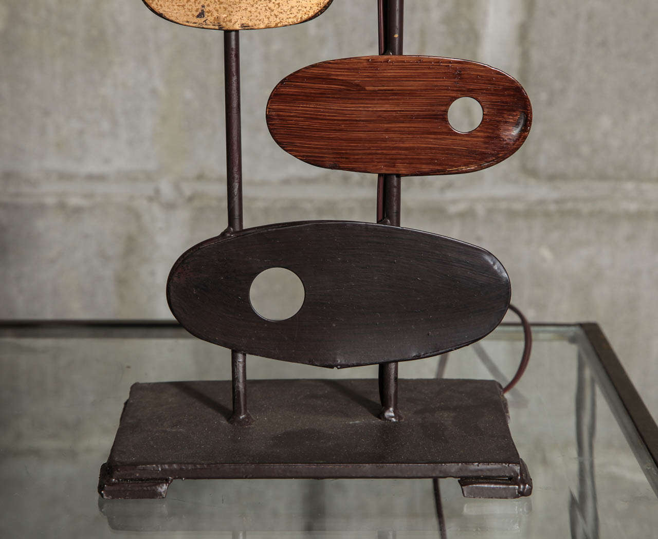 Mid Century Calder Style Table Lamps at 1stDibs