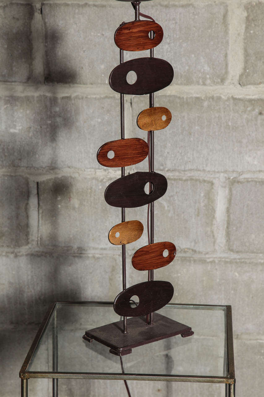 Mid Century Calder Style Table Lamps at 1stDibs
