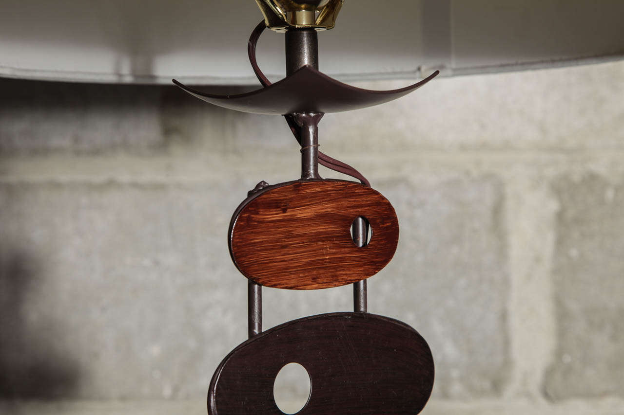 Mid Century Calder Style Table Lamps at 1stDibs