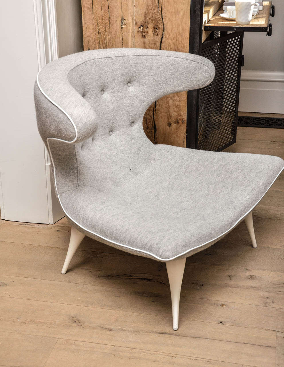 Pair of Mid-Century " Bella Chair" by Twentieth Century at 1stDibs