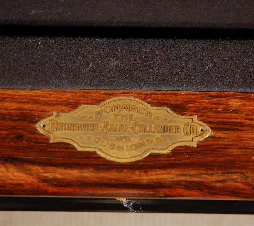 1880's Brunswick Pool Table at 1stDibs | brunswick pool tables ...
