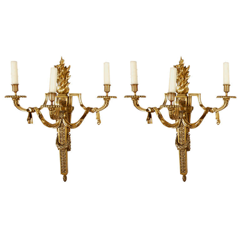 Pewter Scallop Shell Motif Sconces at 1stDibs