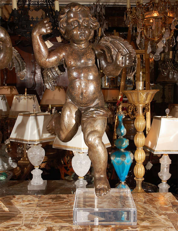 Pair of Late 17th Century Italian Cherubs For Sale at 1stDibs